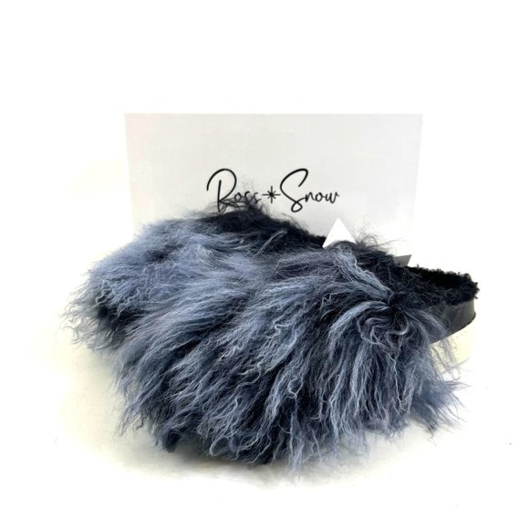 Ross and Snow | Shoes | New Ross And Snow Puff Scuff Blue Brisa Womens ...